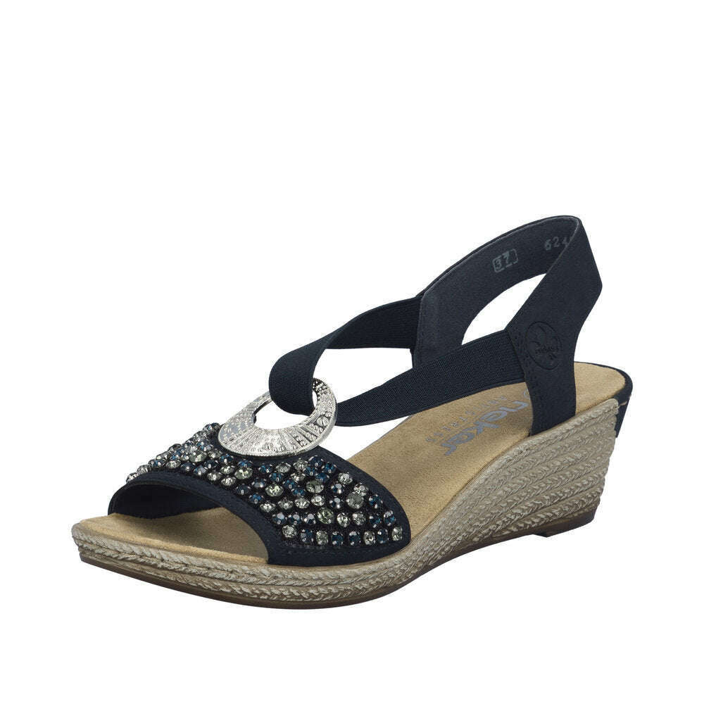 RIEKER- 62451 in Navy | Plum Bottom