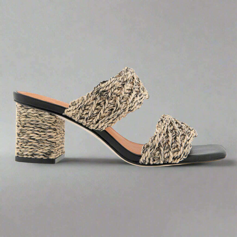 ANDRE ASSOUS Drew Heeled Sandals | Plum Bottom